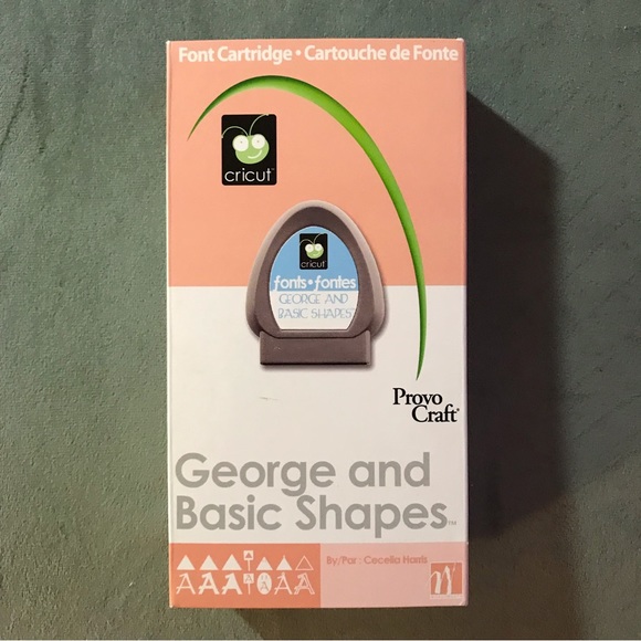 Cricut | Office | Cricut George And Basic Shapes Font | Poshmark